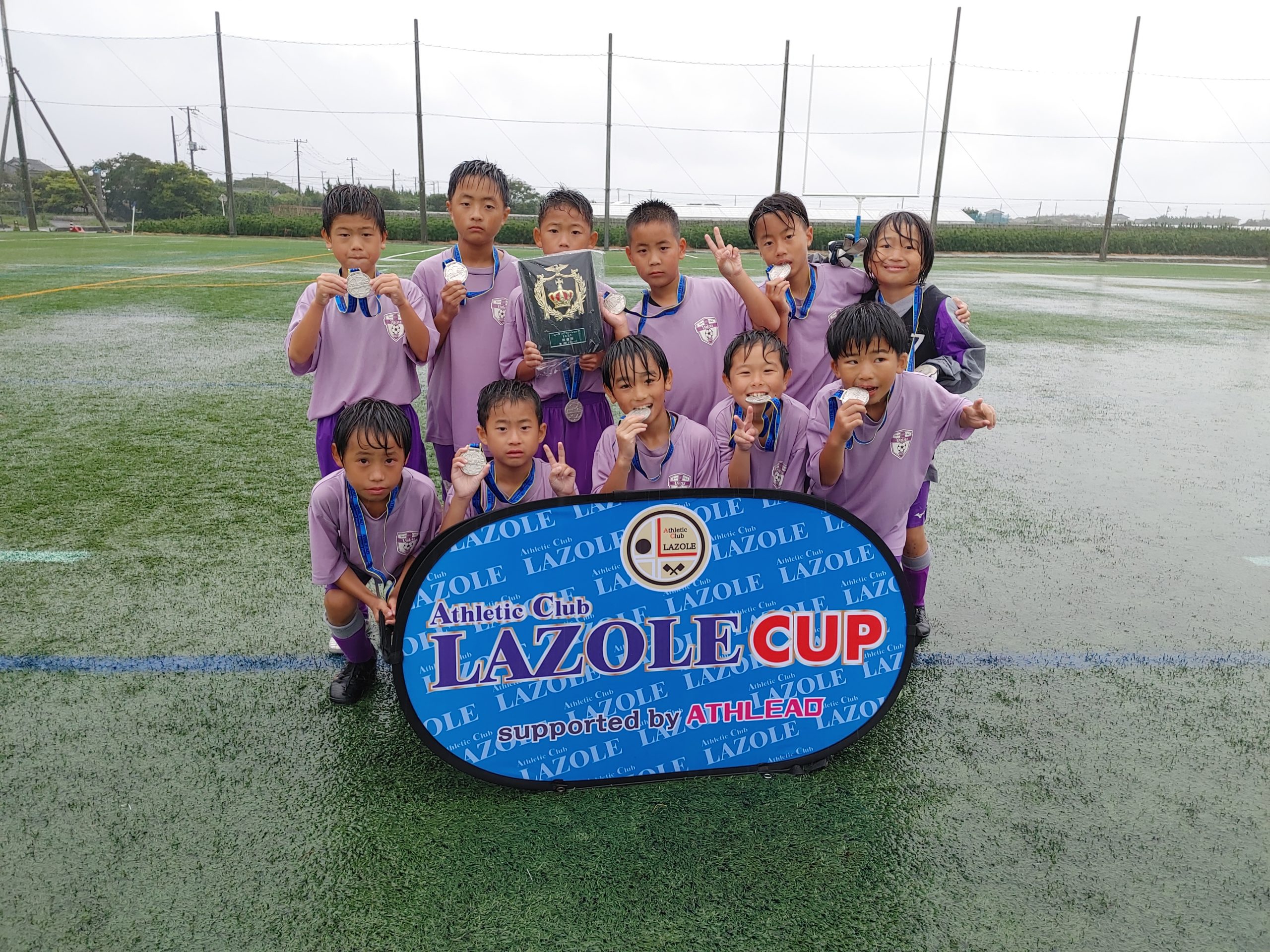 3年「15周年記念 LAZOLE CUP U-9」準優勝 | ヴィオレータフットボールクラブ